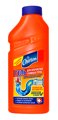 Гель для прочистки труб 500 мл Chirton